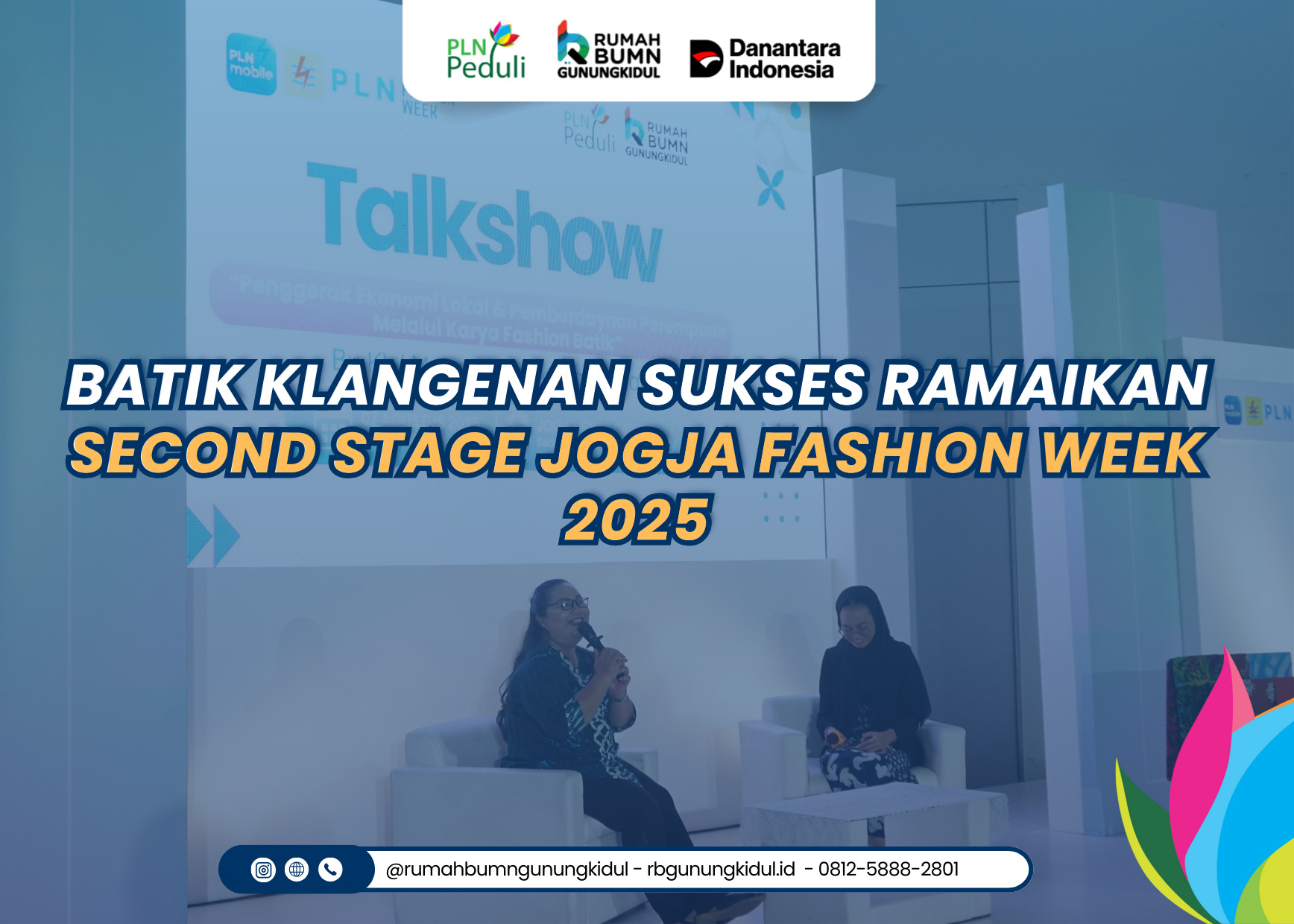 Batik Klangenan Sukses Ramaikan Second Stage Jogja Fashion Week 2025 ...